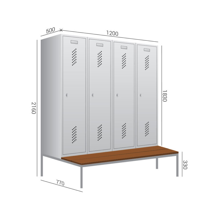 RIIDEKAPP GLO 4×300 RAL 7038, pingiga, kasutatud - Balti Laomeister